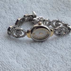 Christian Benet | Jewelry | Christian Benet Silver Gold Tone Crystals ...